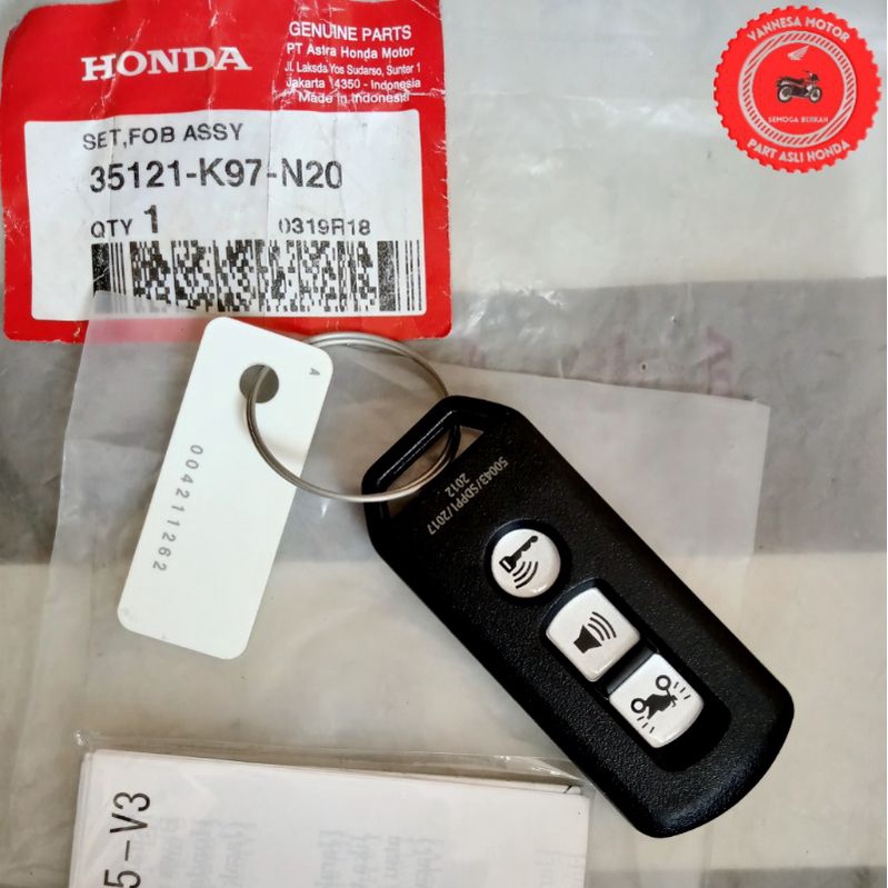 Remote PCX 150 HYBRID 35121-K97-N20 | Shopee Malaysia
