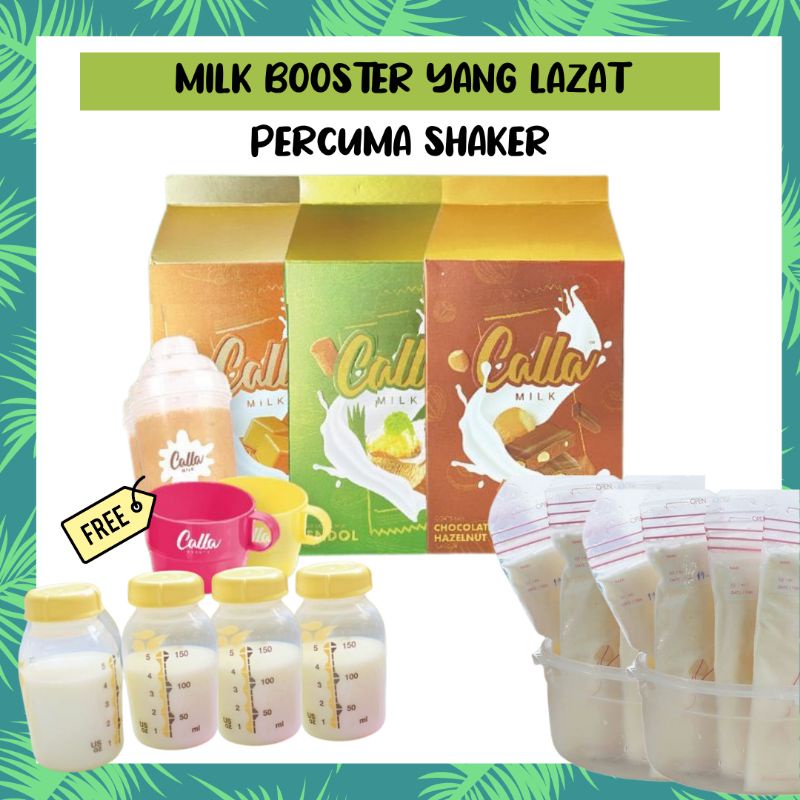 MILK BOOSTER CALLA MILK SUSU KAMBING BERPERISA UNIK SUSU BADAN MERIAH ...