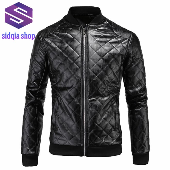 Men's Latest Model Jacket/Style Motorcycle Jacket/Synthetic Leather ...
