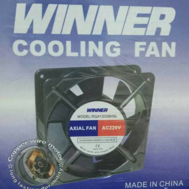 Cooling Fan AC 220V 12x12 cm - Cooling Fan | Shopee Malaysia
