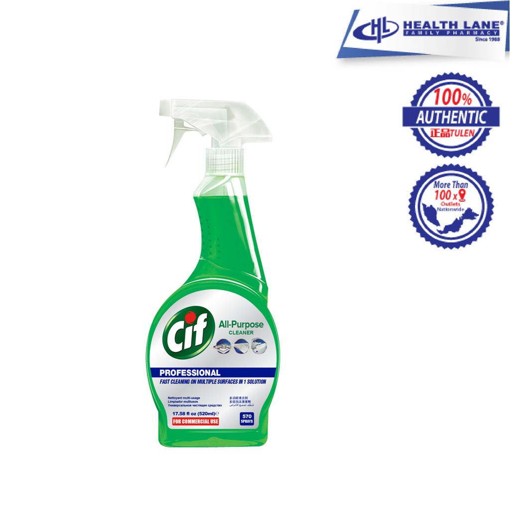 CIF PRO SPRAY ALL PURPOSE (520ML) | Shopee Malaysia