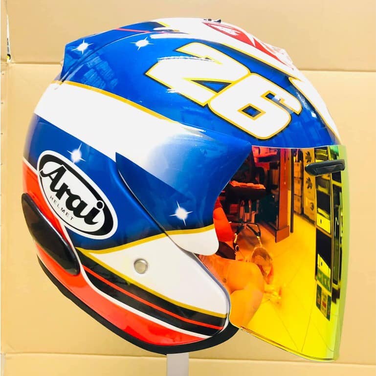 Arai Pedrosa Samurai Motogp Honda DP26 Dani Pedrosa Repsol Sticker ...