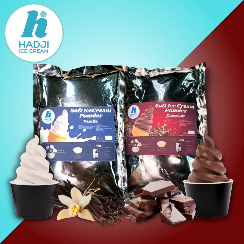 Hadji Ice Cream Soft Ice Cream Powder | Shopee Malaysia