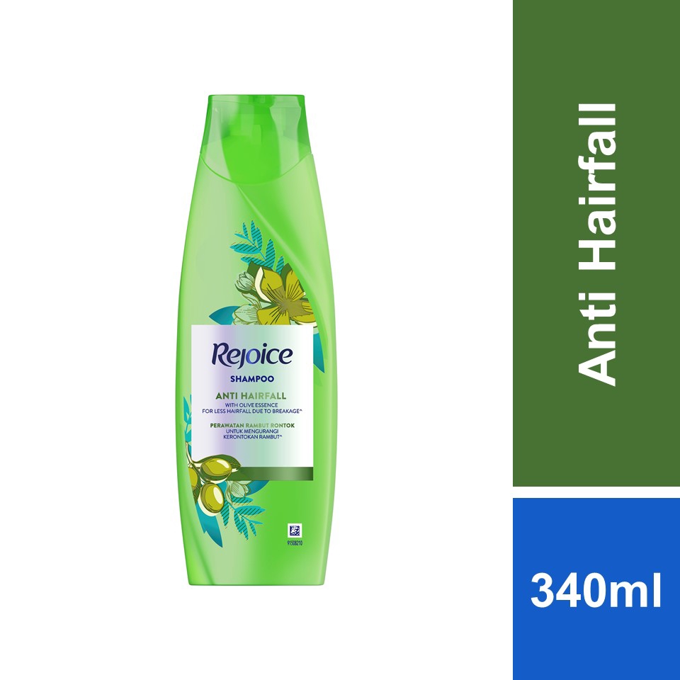 Rejoice Anti Hairfall With Olive Essence Shampoo 320ml | Shopee Malaysia