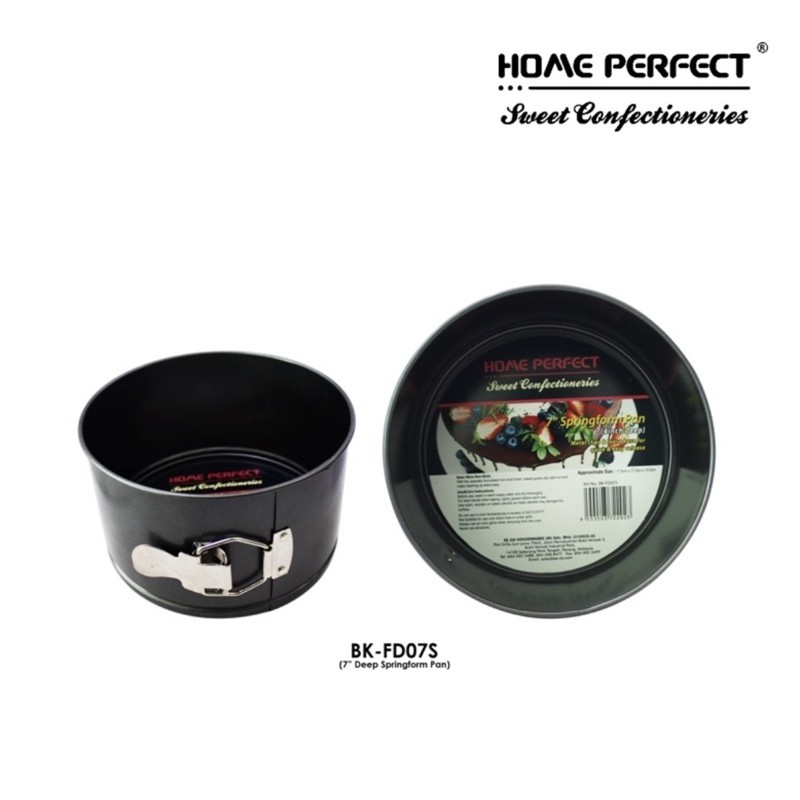 HOME PERFECT Extra Deep Spring Form, Round Cake Pan, Non-Stick | Shopee ...