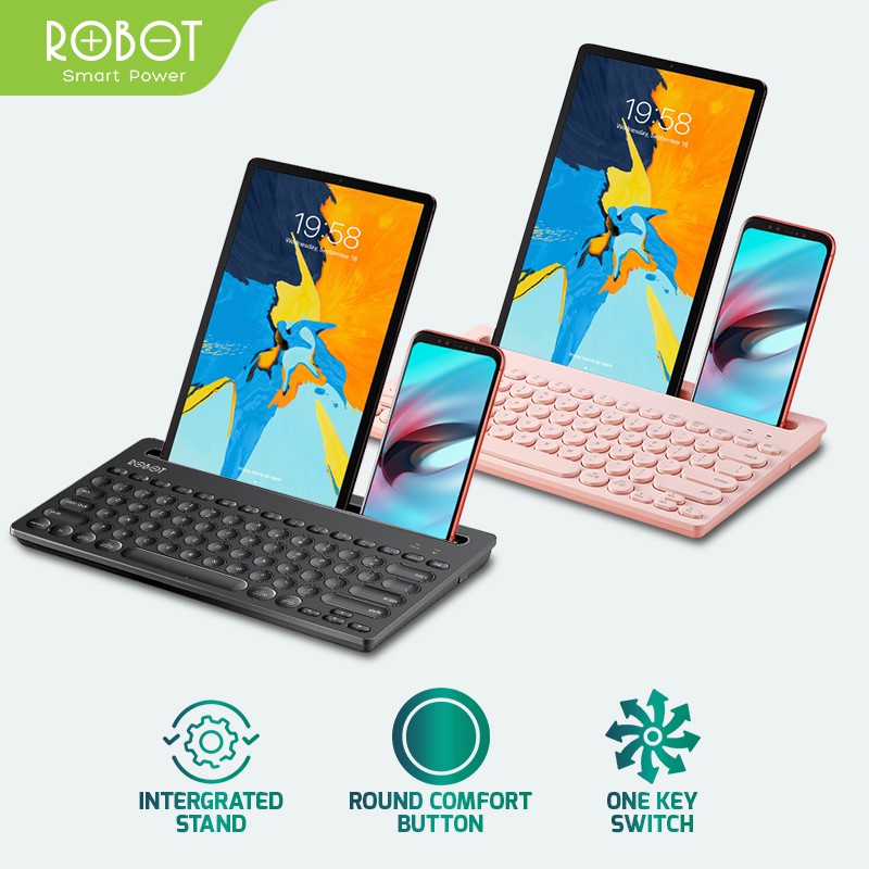 Robot KB10 Wireless Keyboard Wifi Bluetooth Keyboard | Shopee Malaysia