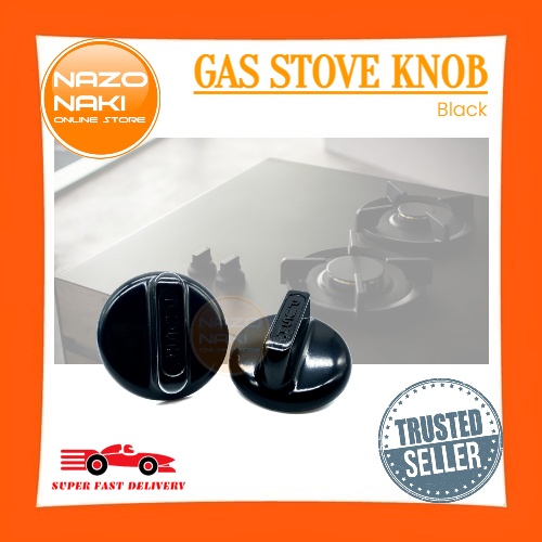 Kitchen Black Plastic Gas Stove Cooker Control Knobs Gas Stove Cap Multi Brand | Shopee Malaysia