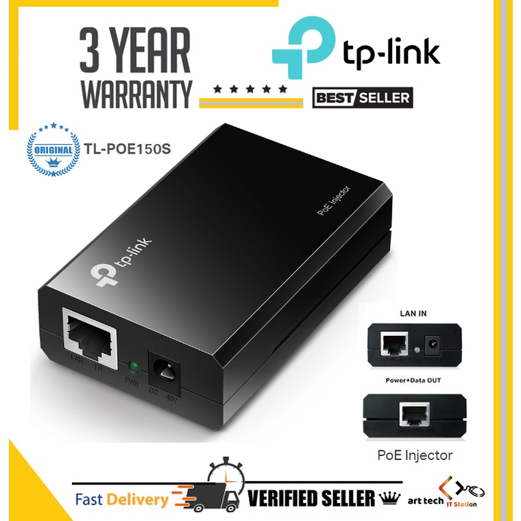 TP-LINK ETHERNET POE SLITTER ADAPTER TL-POE150S | Shopee Malaysia