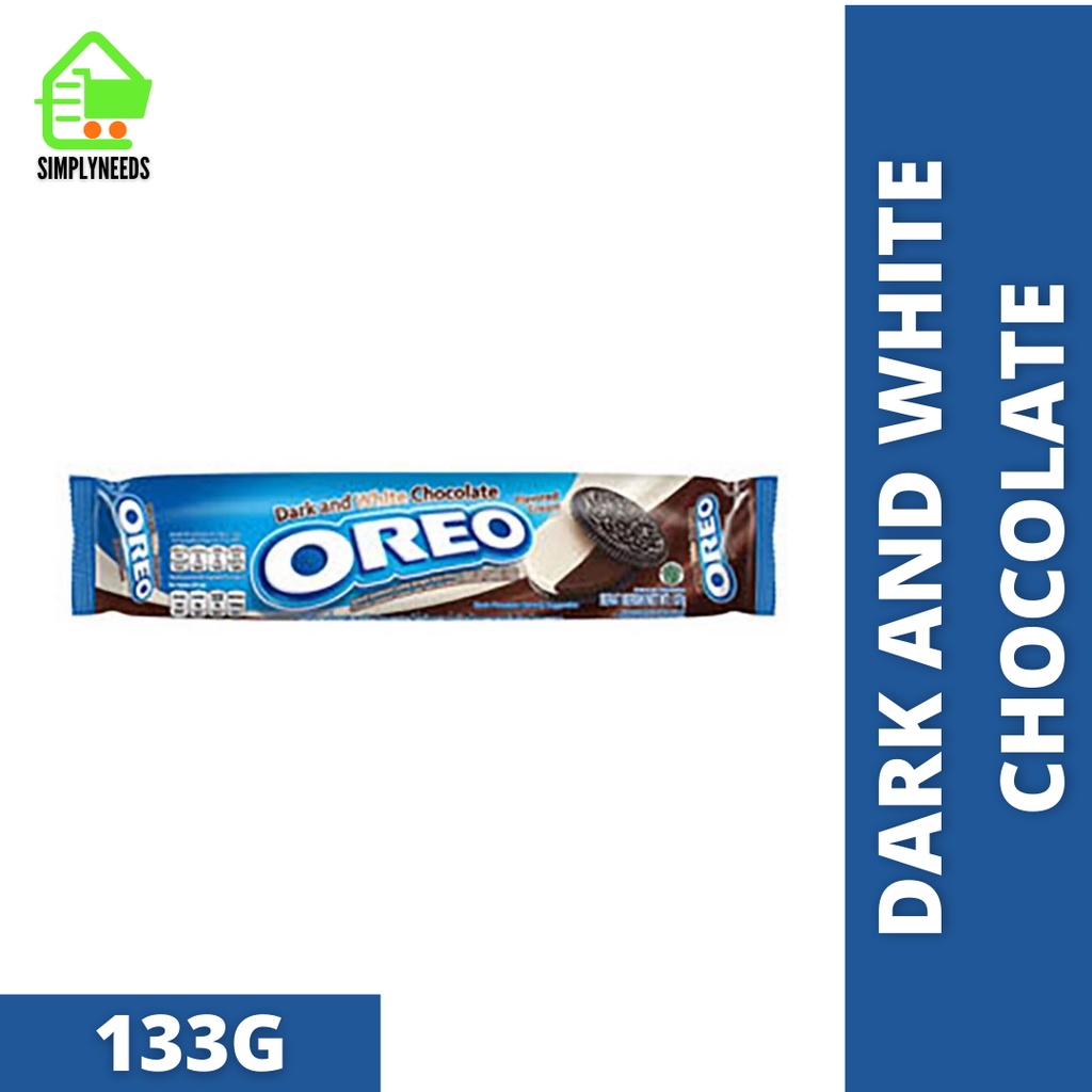 OREO Cookies Dark & White Chocolate (133g) | Shopee Malaysia