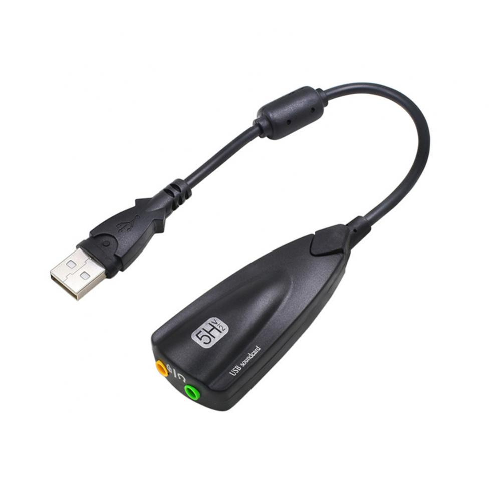 Usb sound card Cable/USB virtual sound card Cable 7.1 channel audio ...