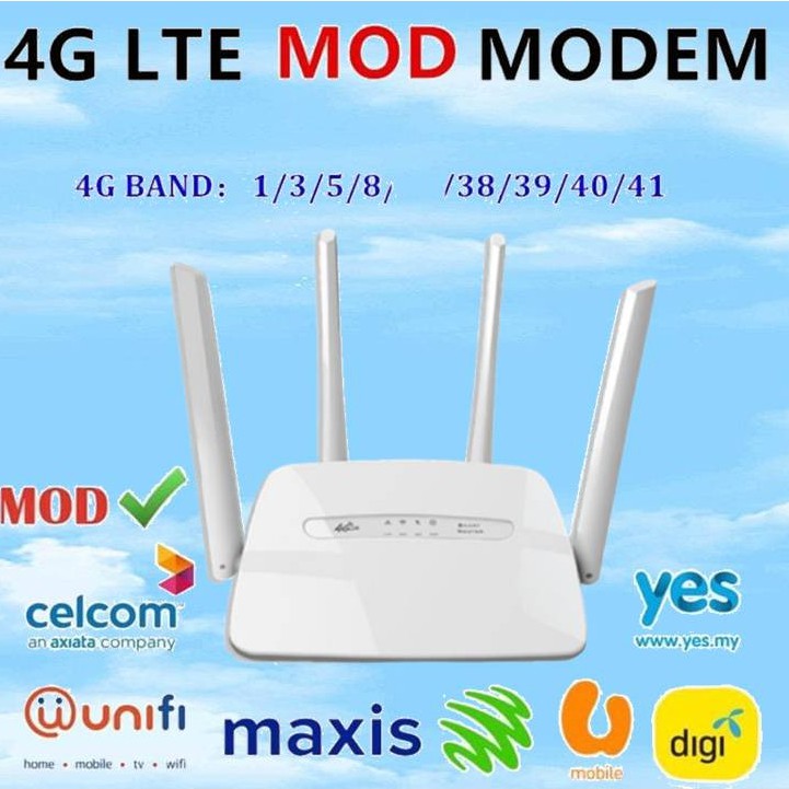 MODIFIED UNLIMITED HOSTPOT C300 LTE CPE ROUTER MODEM | 4G WIFI ROUTERS ...