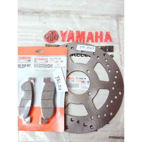 Front DISC PLATE PLUS BRAKE CAMP ORIGINAL YAMAHA JUPITER Z NEW OLD (5TP ...