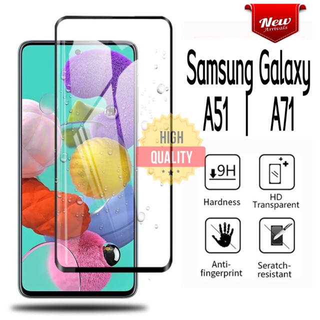 Tempered Glass Samsung A14 5G A14 A54 5G A34 5G A24 A52s 5G A72 A32 5G Samsung A71 A51 Full ...