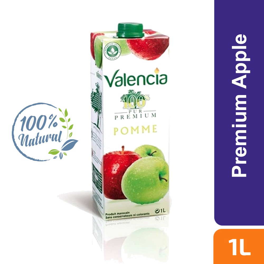 VALENCIA JUICE 100% APPLE JUICE IMPORTED FROM MOROCCO | Shopee Malaysia