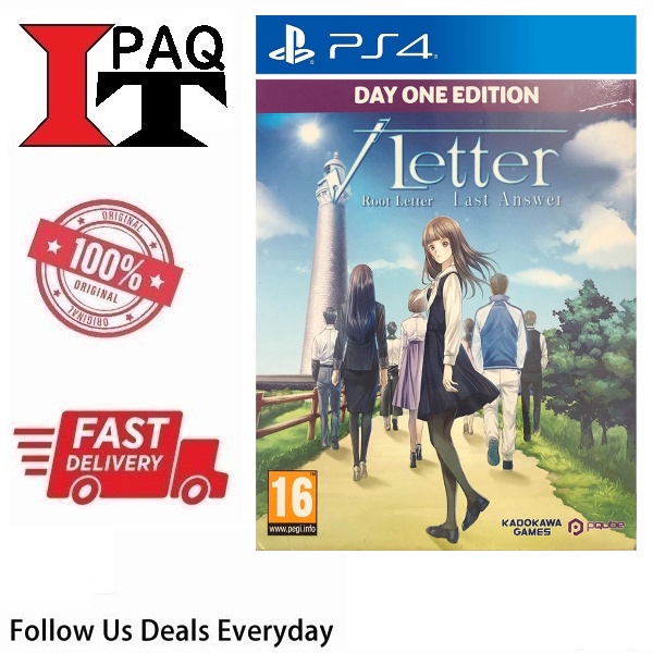 PS4 Root Letter Last Answer Day One Edition (R2)(English) | Shopee Malaysia