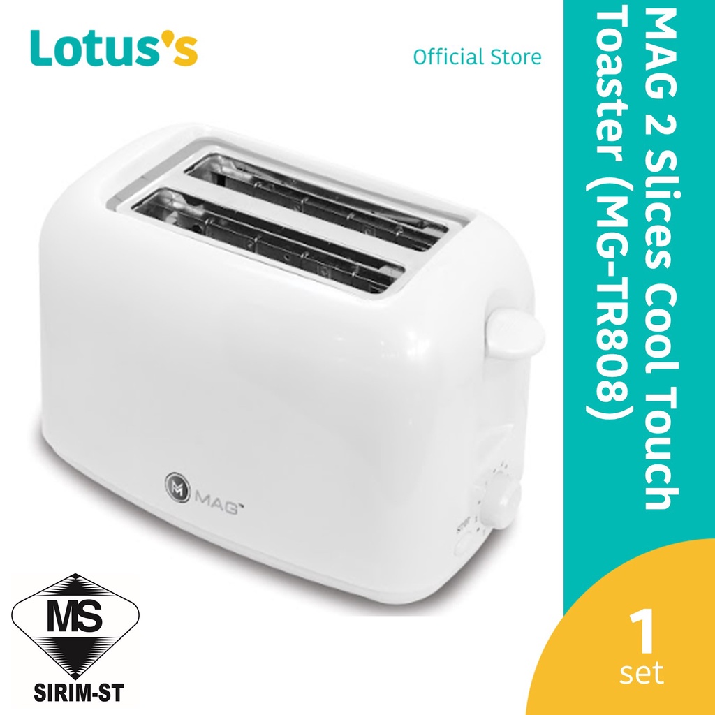 MAG 2 Slices Cool Touch Toaster (MG-TR808) | Shopee Malaysia
