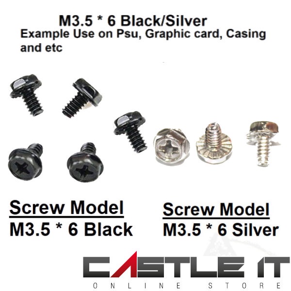 1pcs PC Computer Screw for PC Casing screw Computer case screw Graphic ...