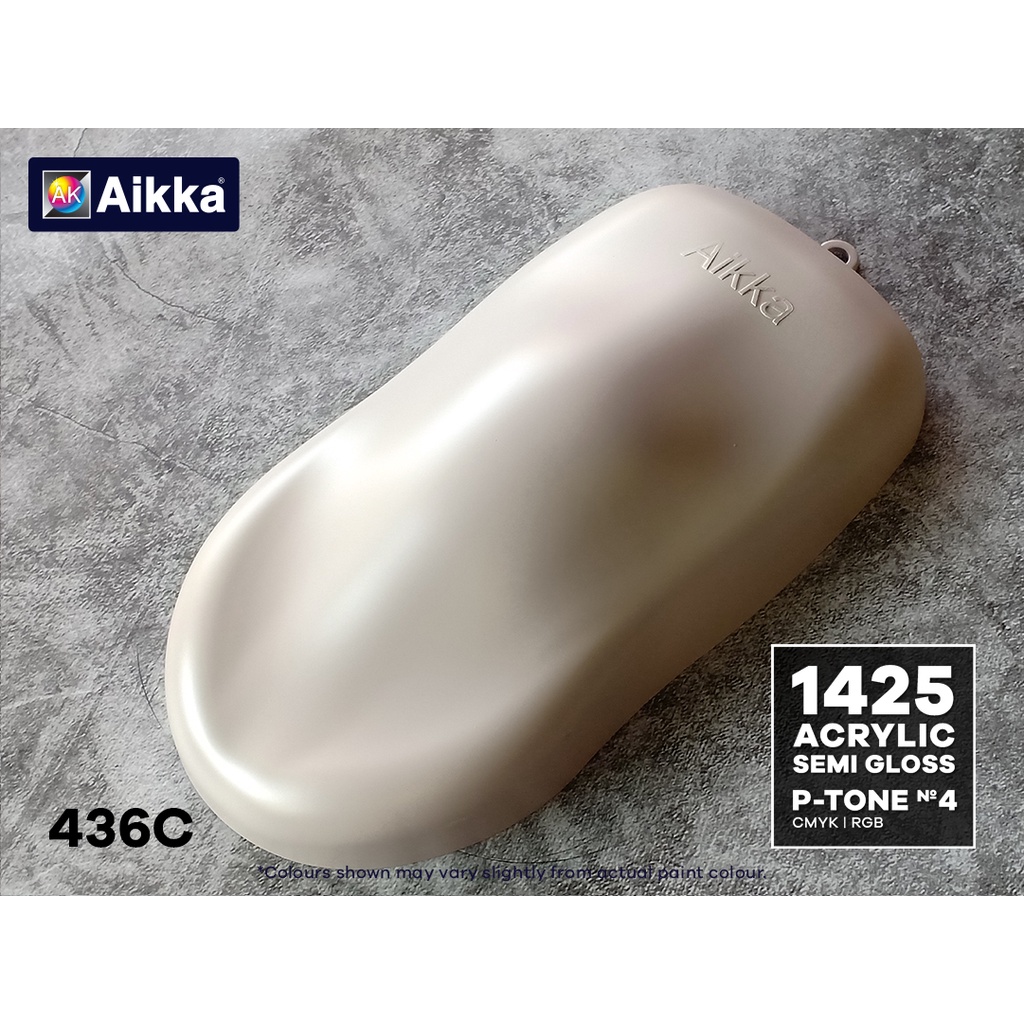 AIKKA Paint PANTONE Colour 436C / 1425 ACRYLIC SEMI GLOSS PAINT ...
