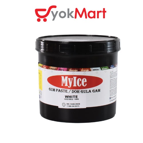 MyIce Gum Paste Doh Gula Gam 1KG (White Color) | Shopee Malaysia