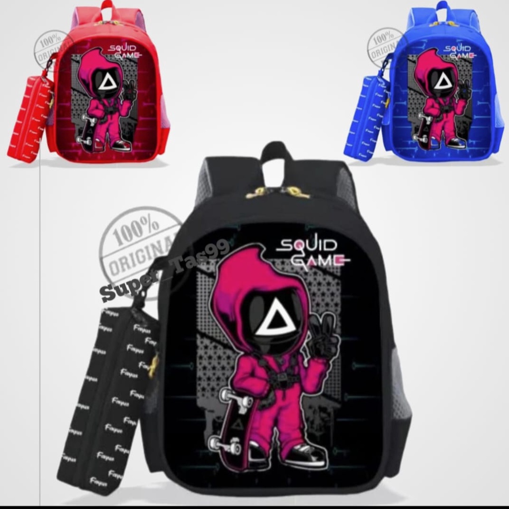Squid GAME Backpack - Premium School Children's Bag - Latest SQUID GAME ...