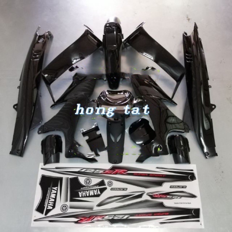 hitam skala yamaha 125 125z 125zr y125 y125z y125zr original HLD siap ...