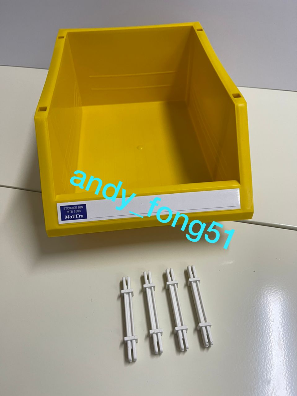 Storage Box Yellow / Storage Bins Box -Plastic Parts Bins Box- Spare ...