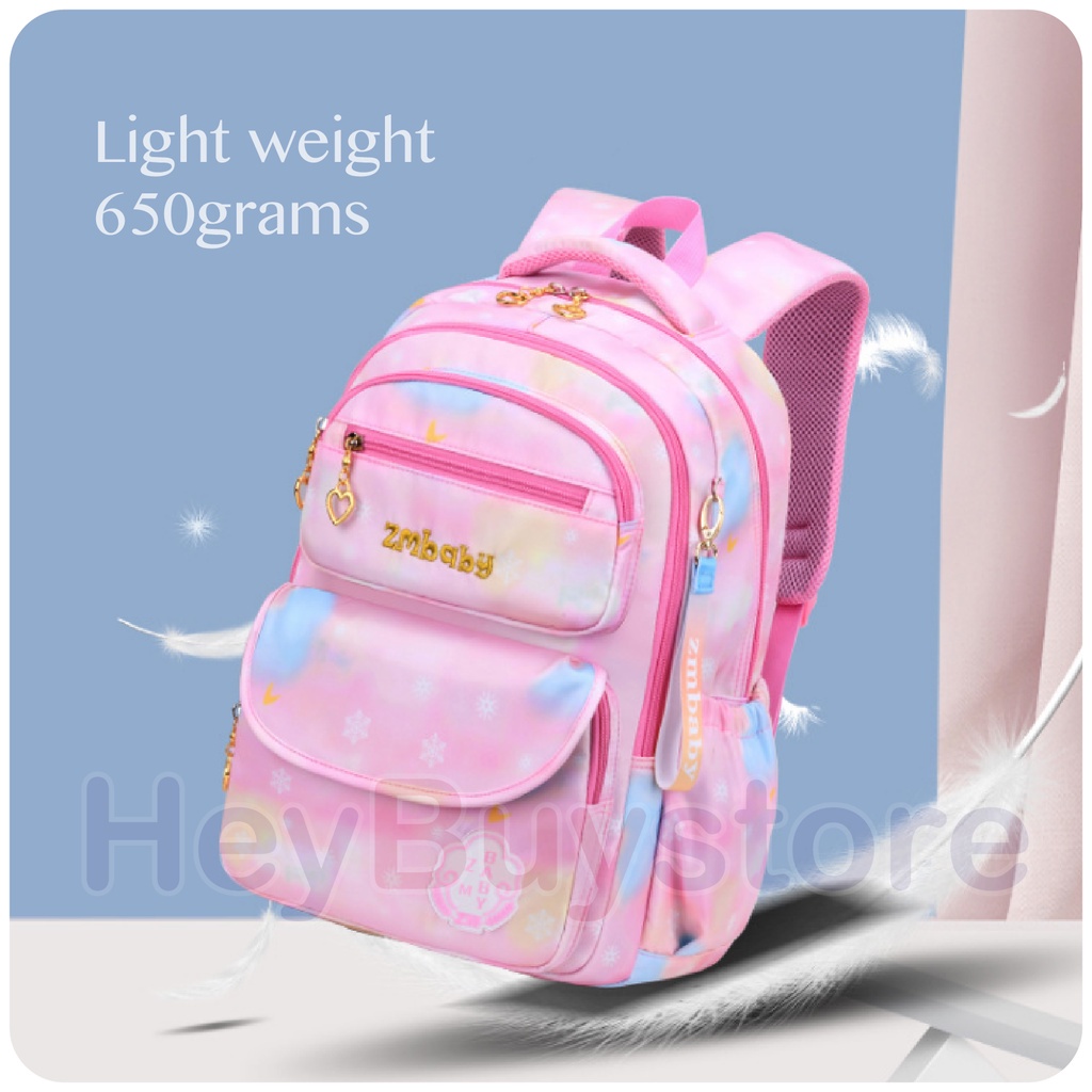 ZMBABY 45cm Primary School Bag Girl Beg Sekolah Rendah Budak Perempuan ...