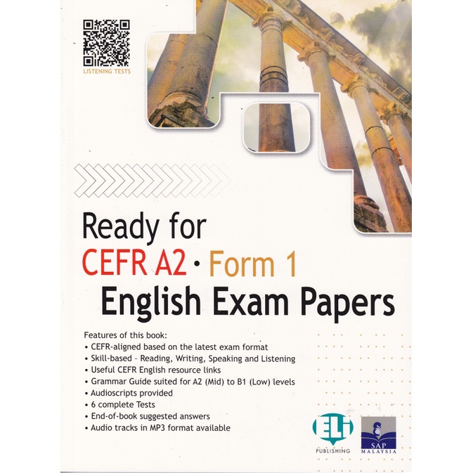 (SAP) READY FOR CEFR A2/B1/B2/C2 ENGLISH EXAM PAPERS (PT3/SPM/MUET ...