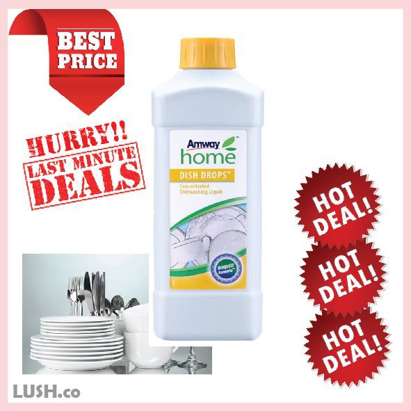 DISH DROPS Concentrated Dishwashing Liquid (1L) | Shopee Malaysia