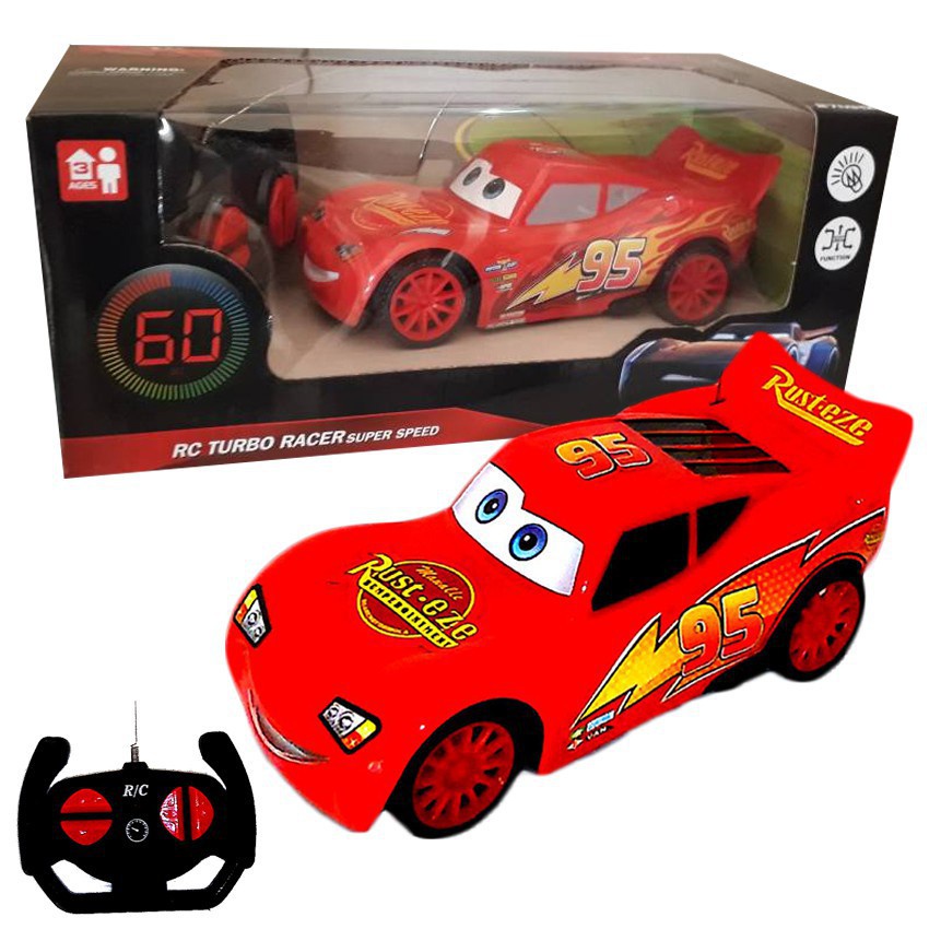 [READY STOCK] Premium Cartoon RC Red Remote Control Car Racing Cars ...