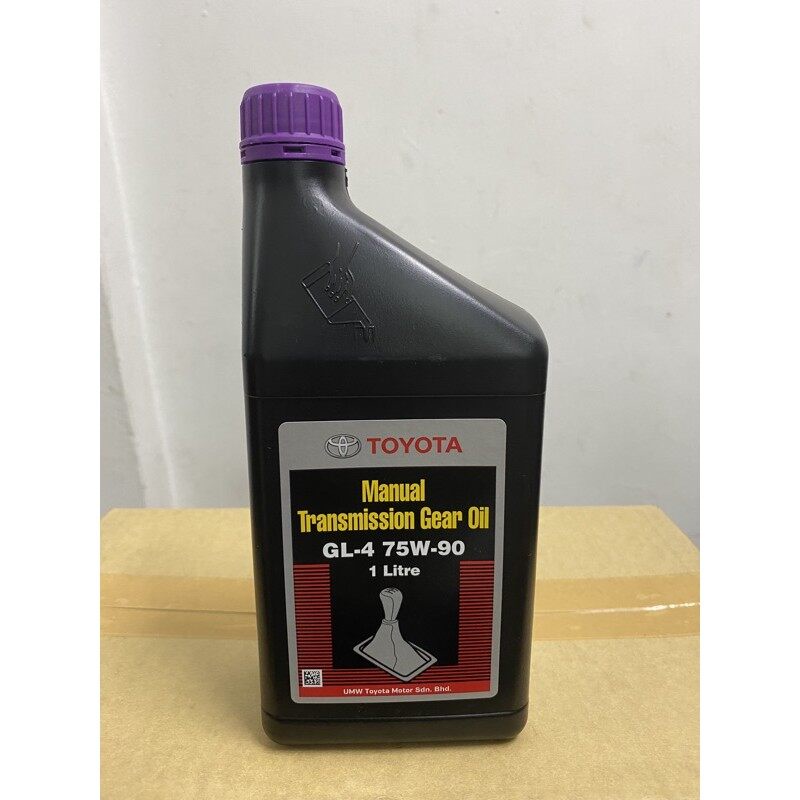 MTMGL475W901L Toyota 75W90 Manual Transmission Gear Oil ( 1Litre ...