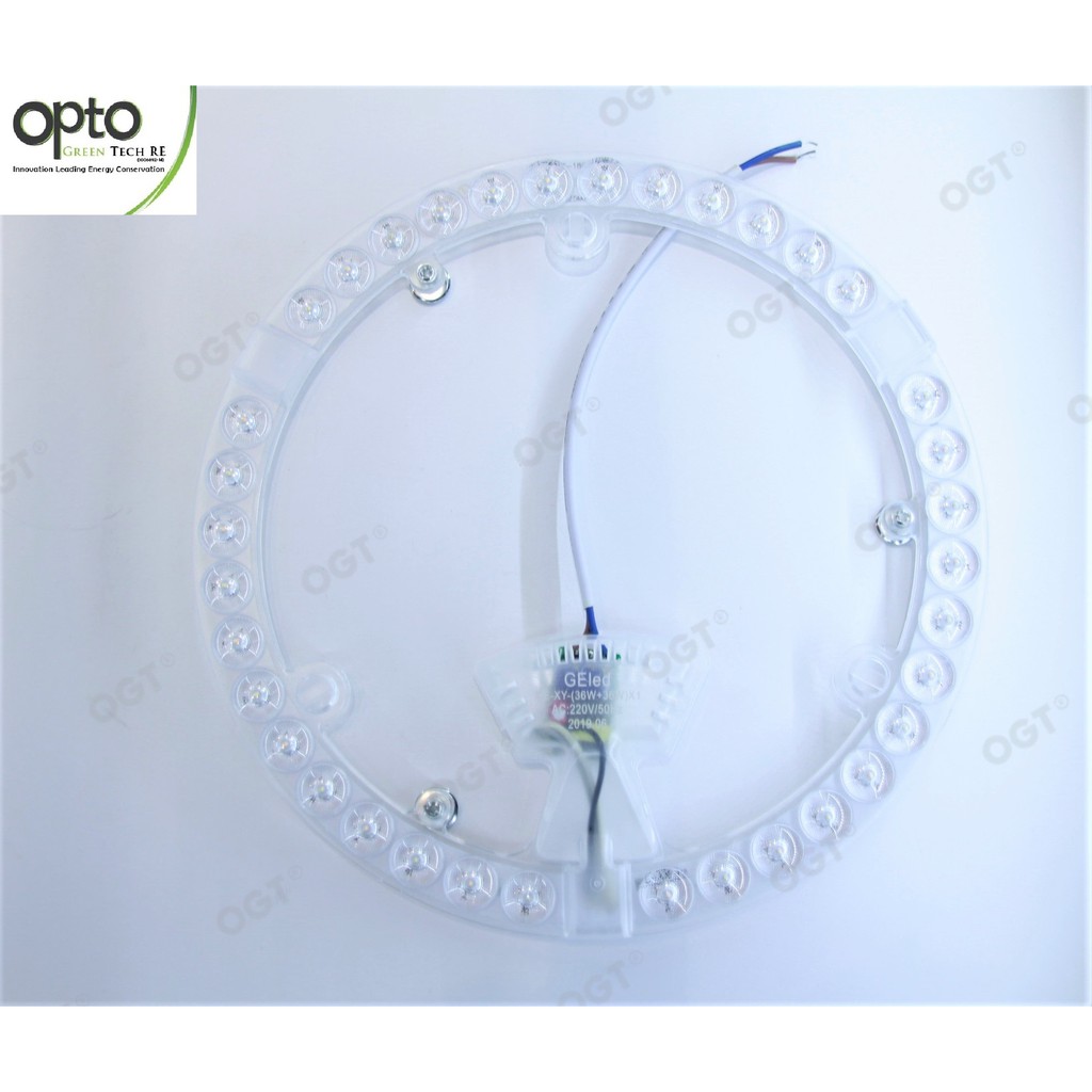 36W ROUND TRICOLOR LED MAGNET MODULE LIGHT/ CIRCULAR TUBE REPLACEMENT ...