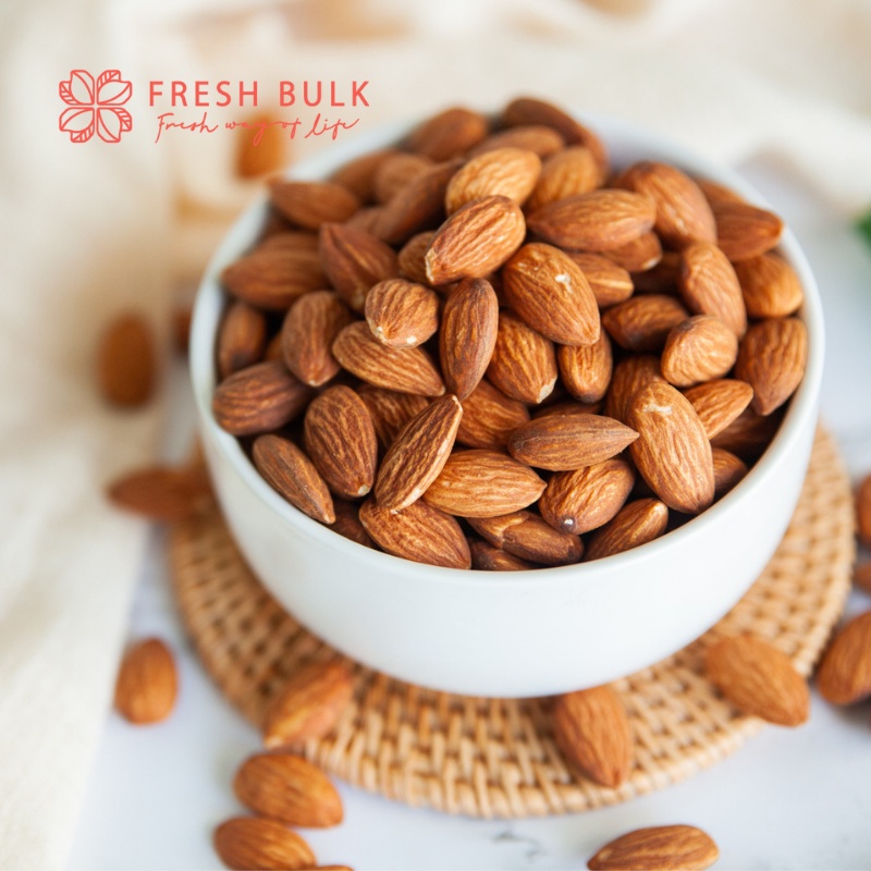 Fresh Bulk Raw Almond U.S.A | Buah Badam Mentah | Premium Grade | Non ...