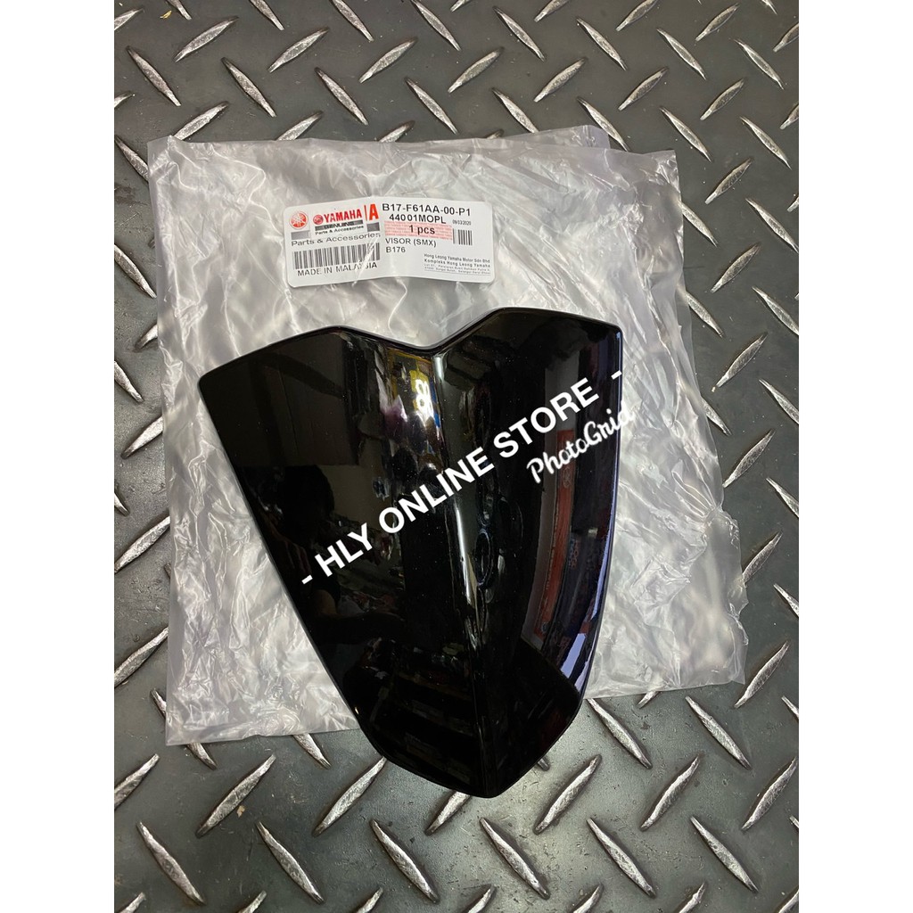 Cowling Visor Cap Cover Yamaha Y15ZR V2 Ysuku Y15 Original HLY Black HITAM | Shopee Malaysia