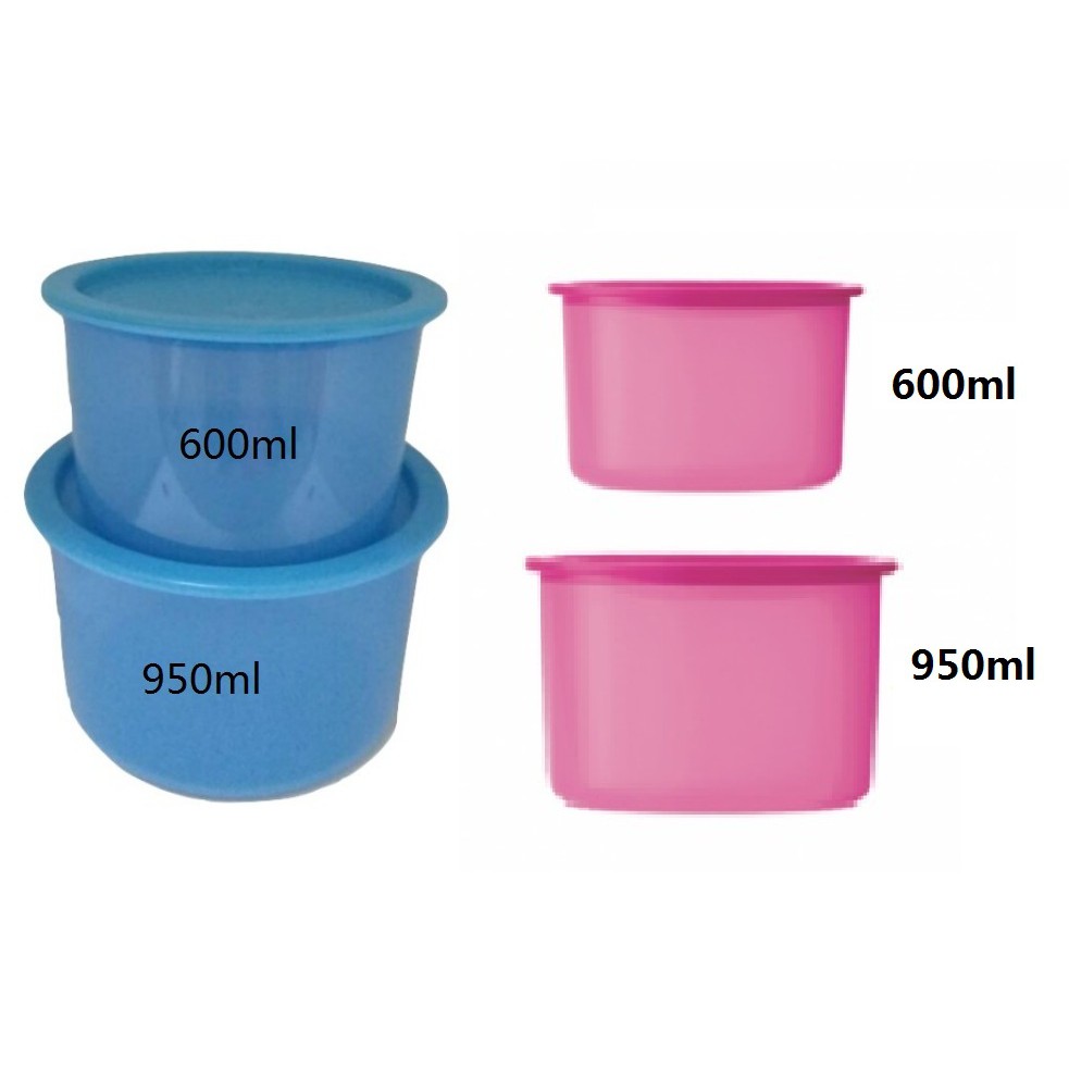 Tupperware One Touch Topper Small 950ml & Junior 600ml | Shopee Malaysia