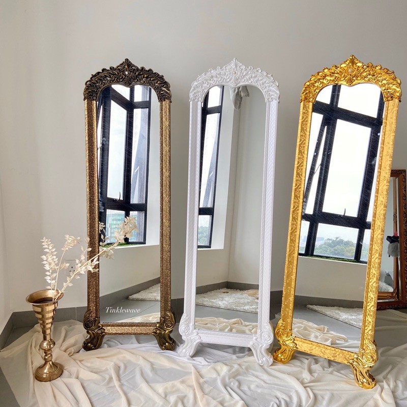 Odessa Mirror Standing (READYSTOCK Vintage mirror cermin European ...