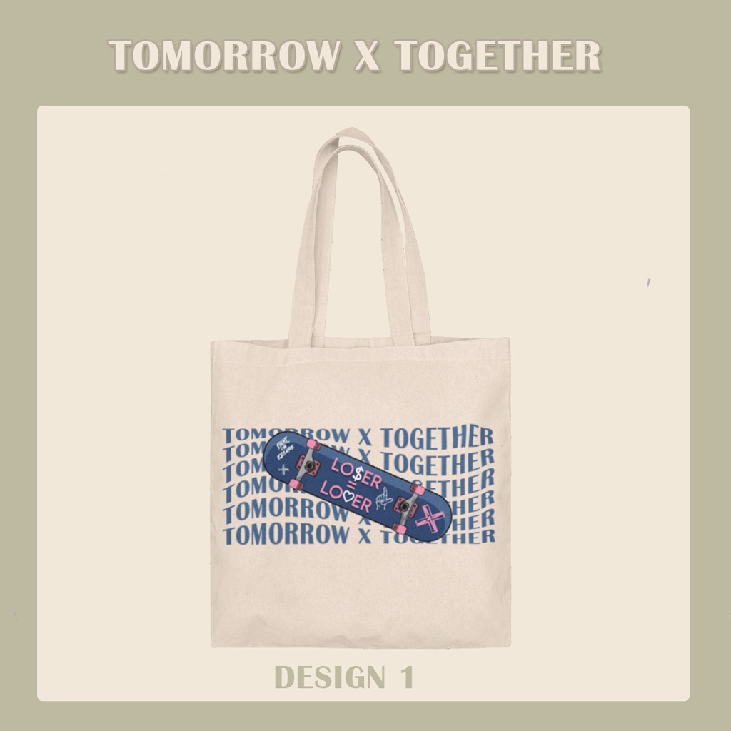 TOMORROW X TOGETHER (TXT) Totebag (PREORDER) | Shopee Malaysia
