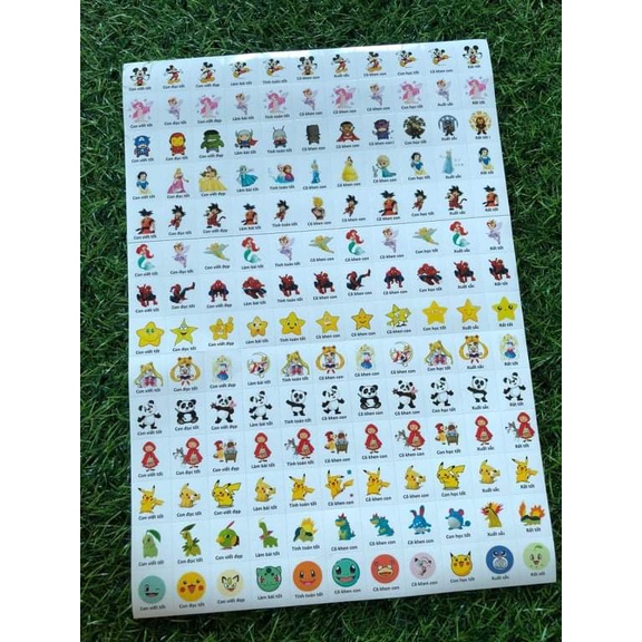 Vietnamese compliment stickers (Cartoon Characters - Diverse ...