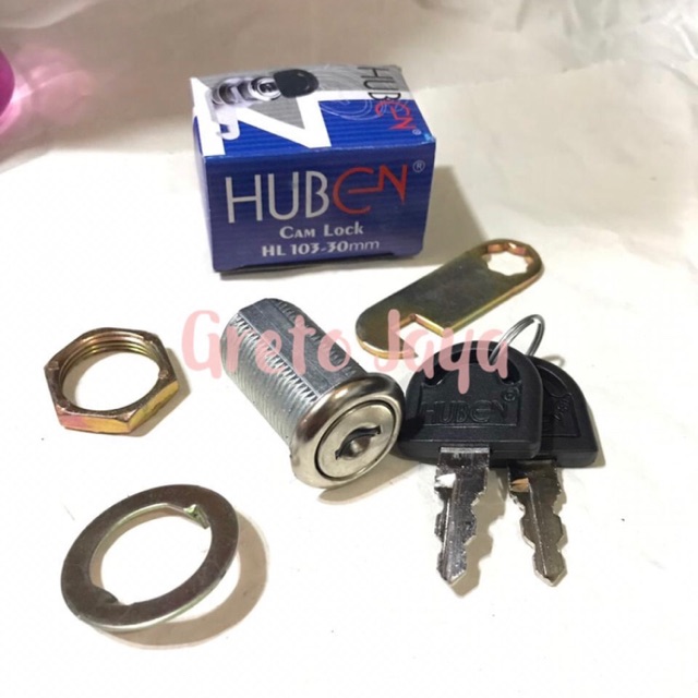 (30mm) Locker Lock Latch Camlock Camlok LF 30 mm HUBEN Cam Lock Lok ...