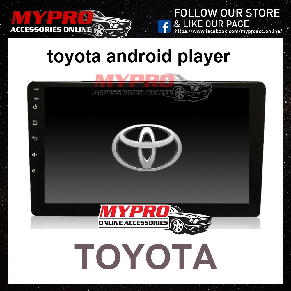 Android Player ( Free Camera ) for Toyota Alphard Innova Caldina Chr ...