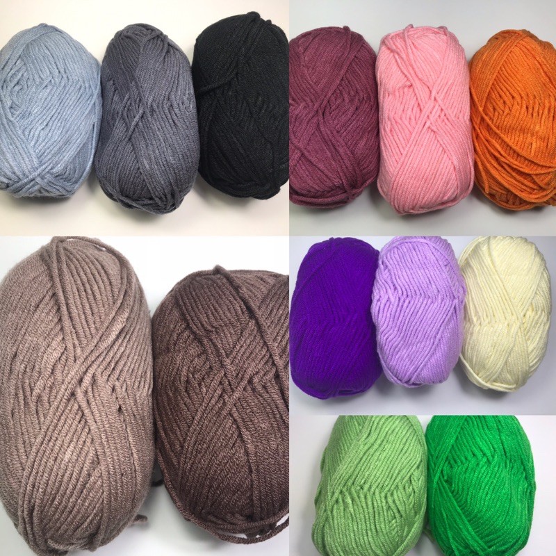 Cotton Milk Yarn. High Quality Knitting Yarn. Very soft, and 100% Brand ...