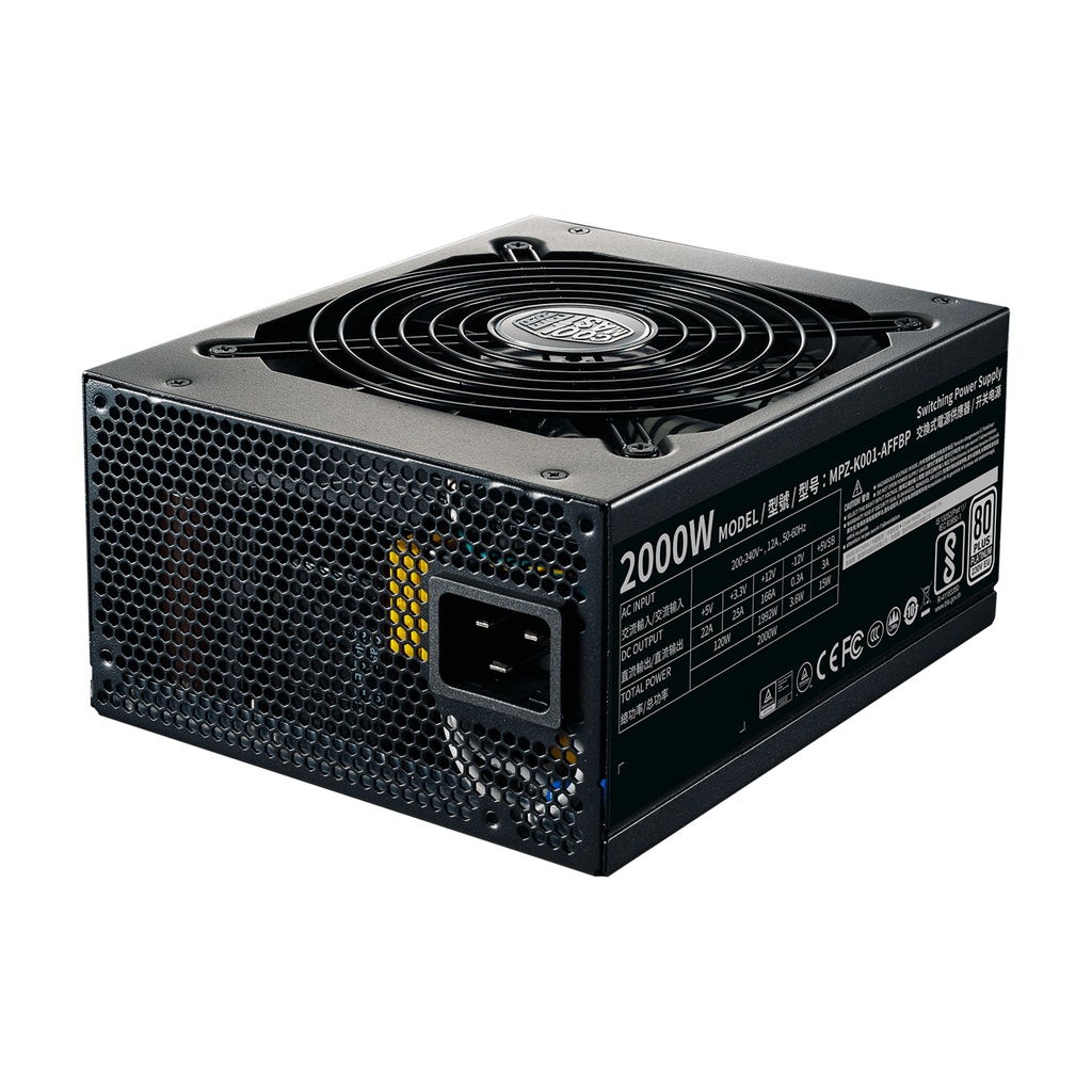 Cooler Master M2000 2000w Platinum Full Modular 80 PLUS Platinum ATX ...