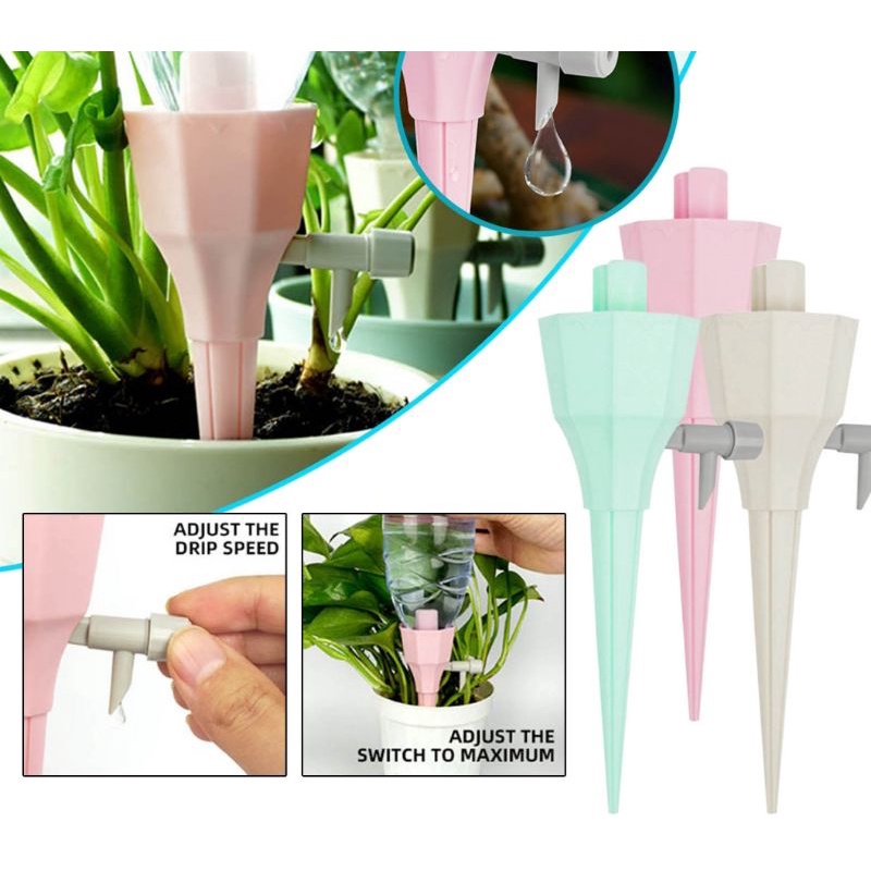 Plant Water Dispenser Watering Adjustable Drip Device | Shopee Malaysia