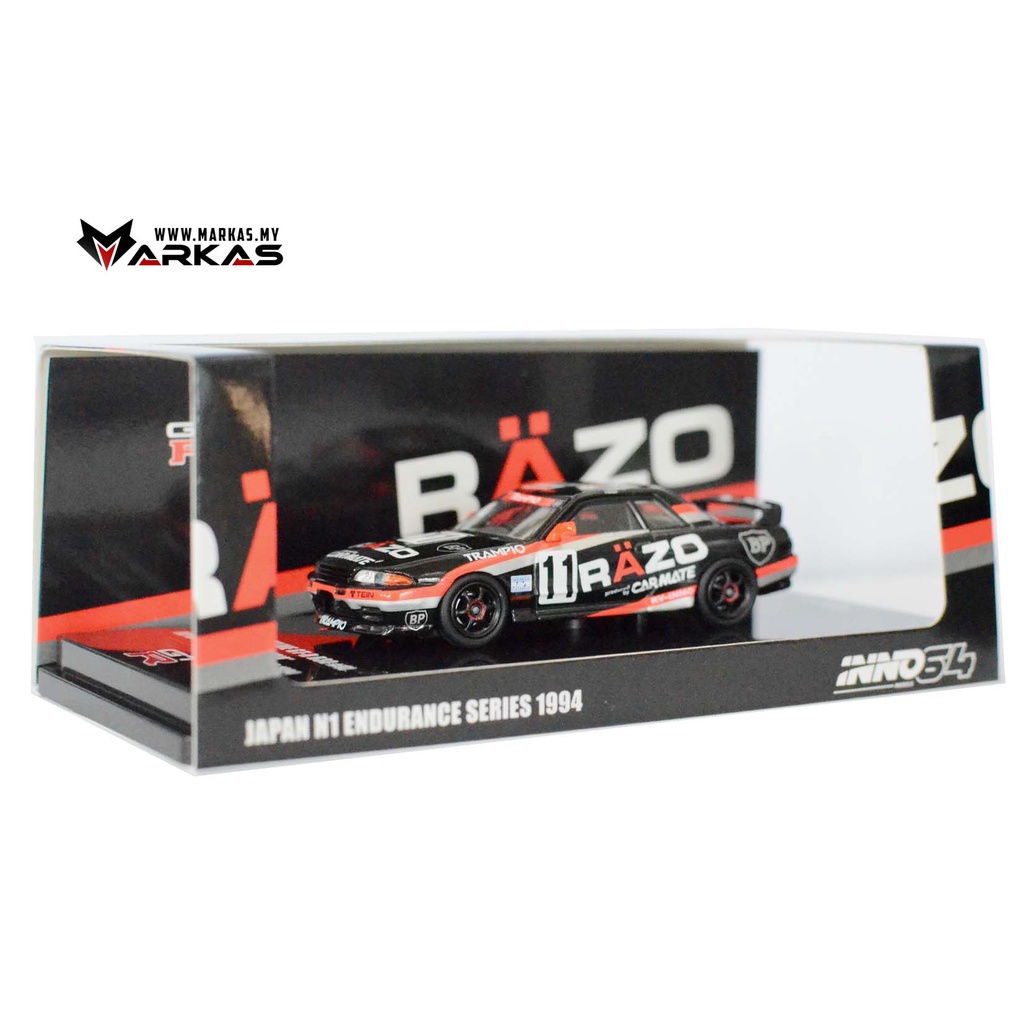 INNO MODELS INNO64 1/64 NISSAN SKYLINE GT-R R32 #11 RAZO TRAMPIO JAPAN ...