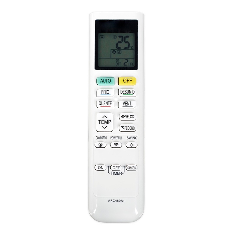 Original ARC480A35 ARC480A33 Air Conditioner Remote for Replacement ...
