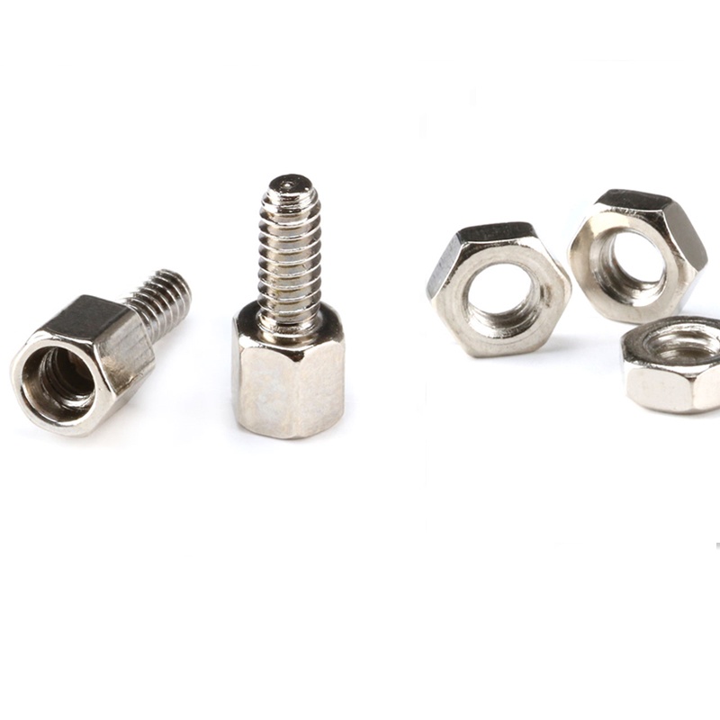 6pcs 5+7MM Hex head Spacing Screws And Nut 5MM+7MM for D-Sub VGA DB9 ...