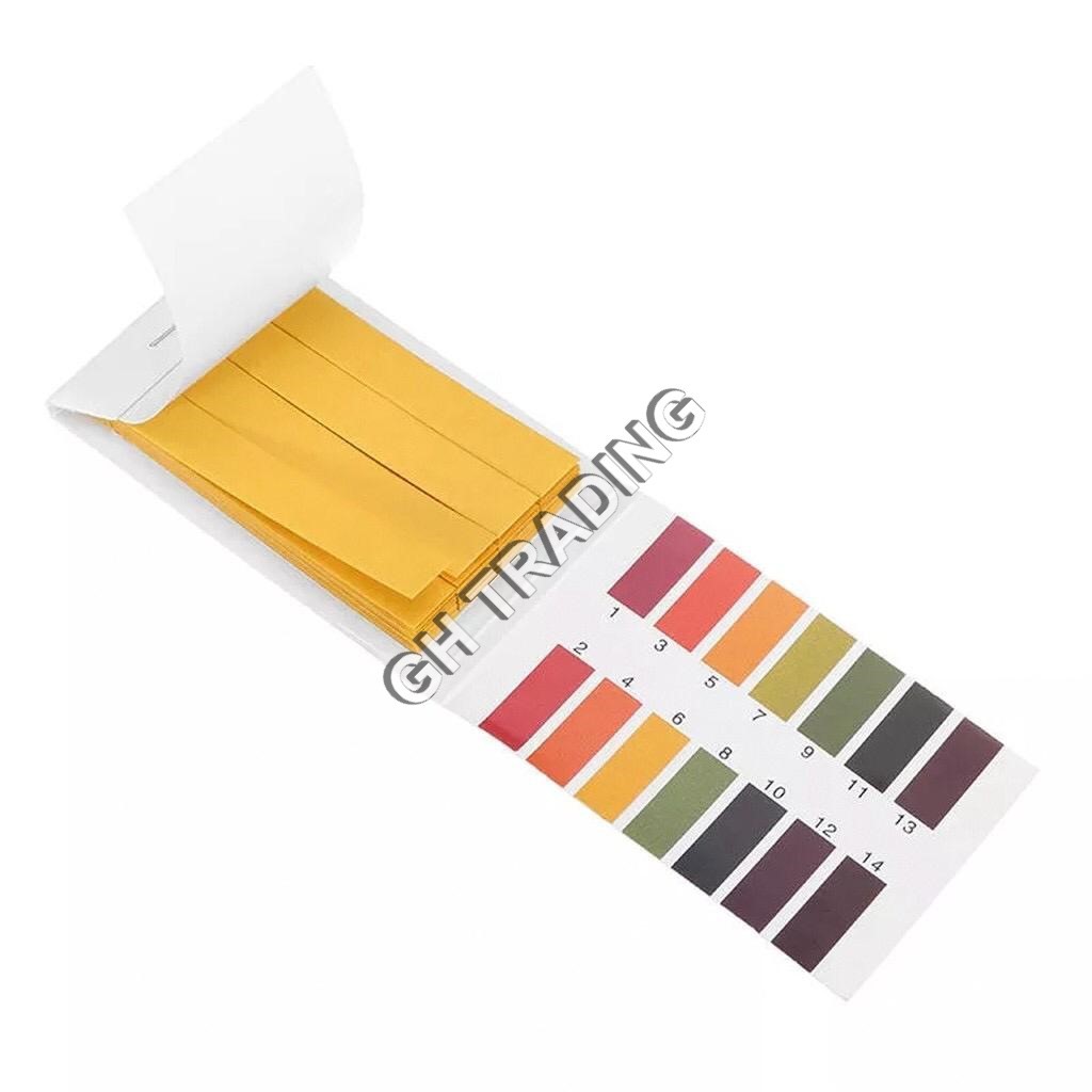 80 x 1-14 PH Universal litmus test paper/pH Paper Hidroponic/80 Test ...