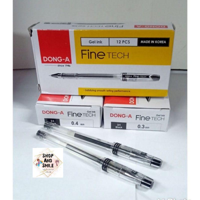 DONG - A Fine Tech 0.3mm/0.4mm (black only) | Shopee Malaysia