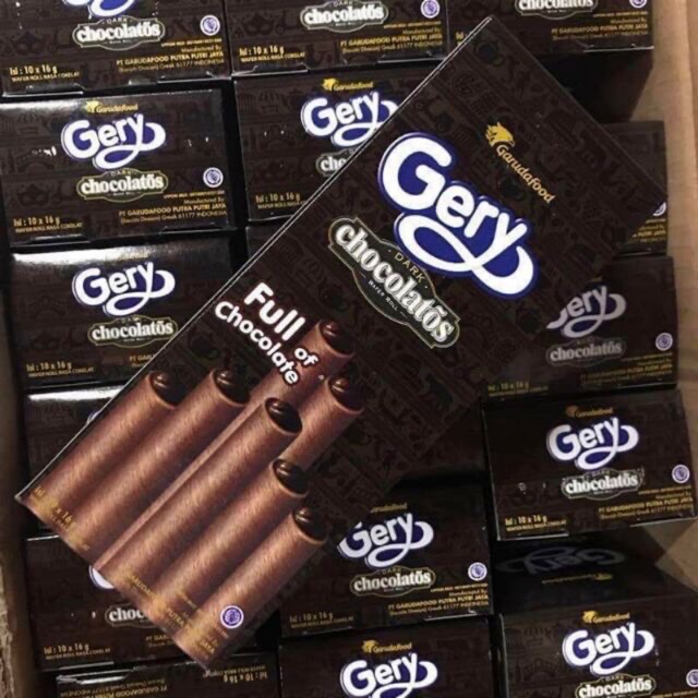 Gery Wafer Roll Dark Chocolate ( Ready Stock) | Shopee Malaysia