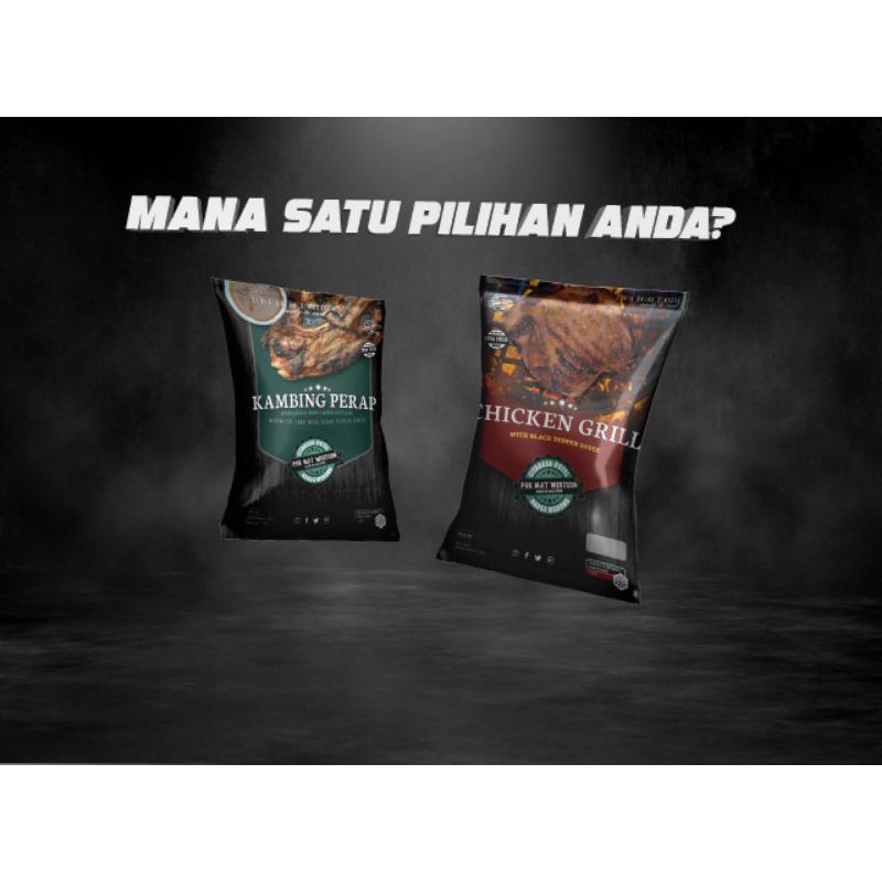 BATU PAHAT JOHOR KAMBING PERAP , LEMBU PERAP DAN CHICKEN GRILL PAK MAT WESTERN . | Shopee Malaysia